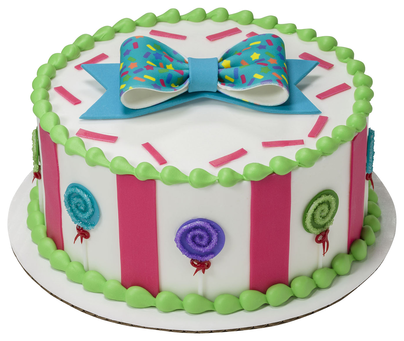 Confetti Gum Paste Bows | DecoPac