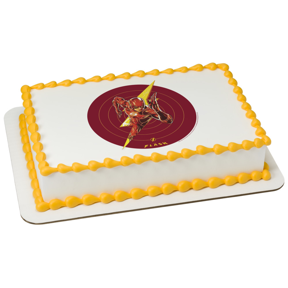 Order Justice League™ The Flash Edible Image® by PhotoCake® Cake from ...