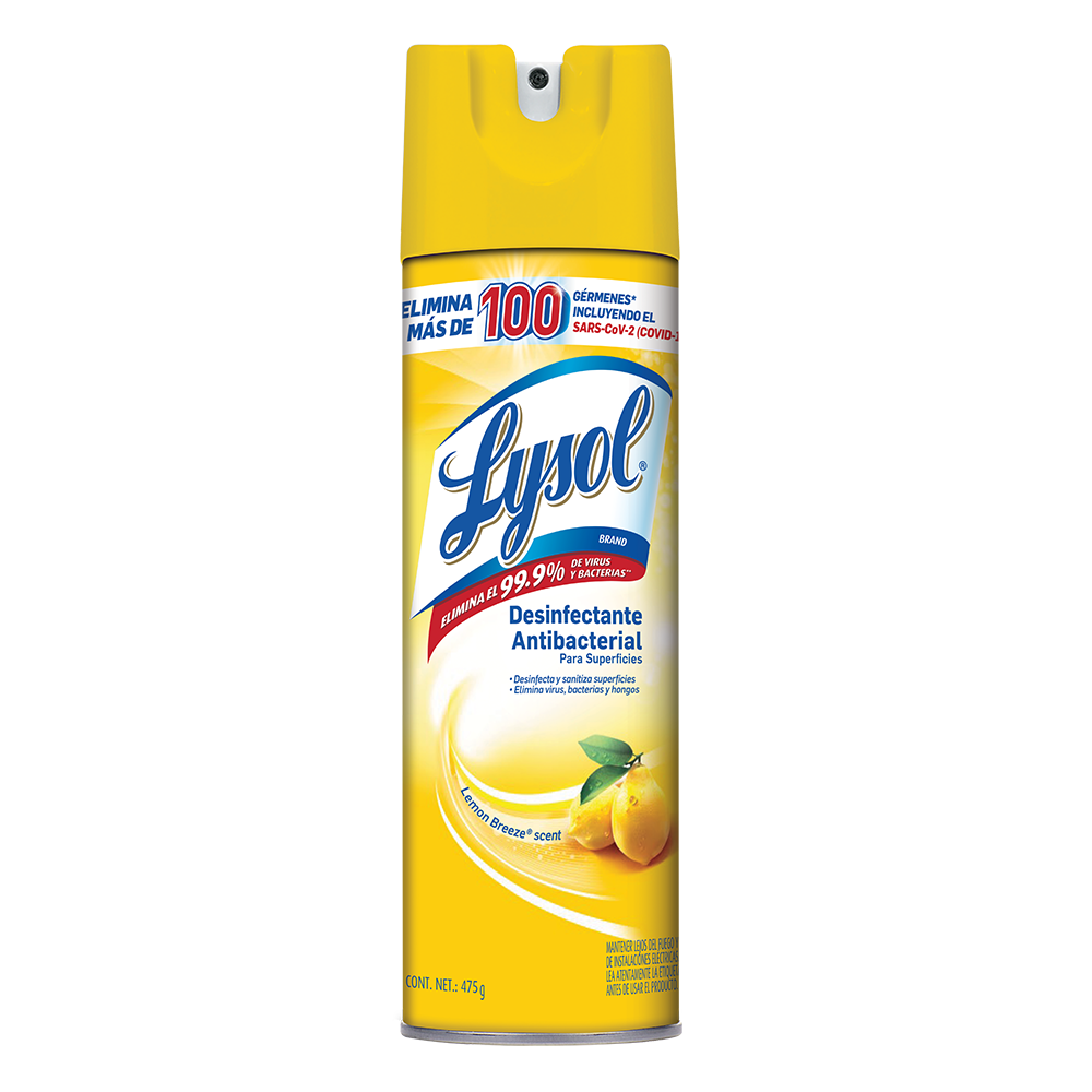 Aerosol desinfectante Lemon Breeze | Lysol México
