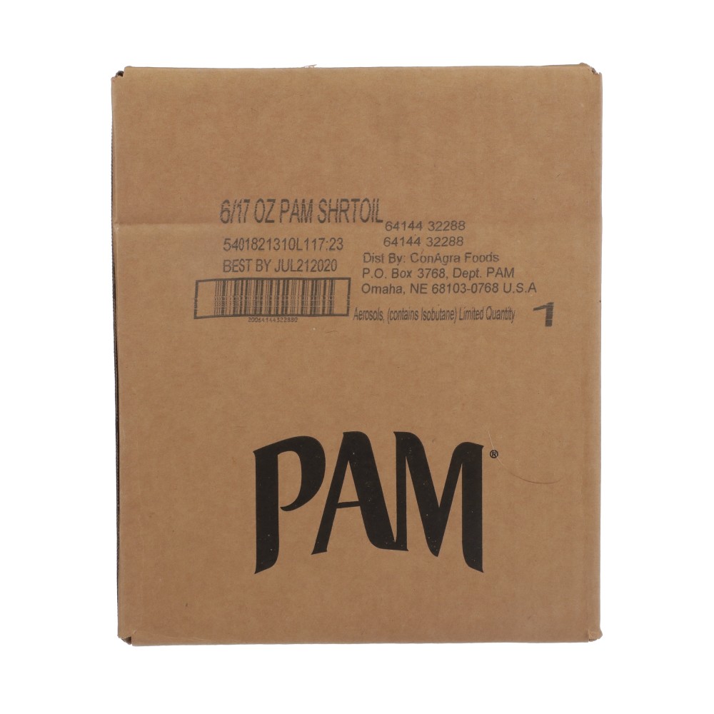 PAM® ORIGINAL COOKING SPRAY - 6/17 OZ | Conagra Foodservice