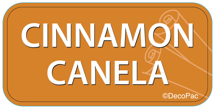 Cinnamon Label | DecoPac