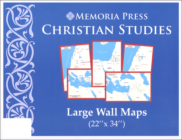 Christian Studies Large Wall Maps (22" x 34")