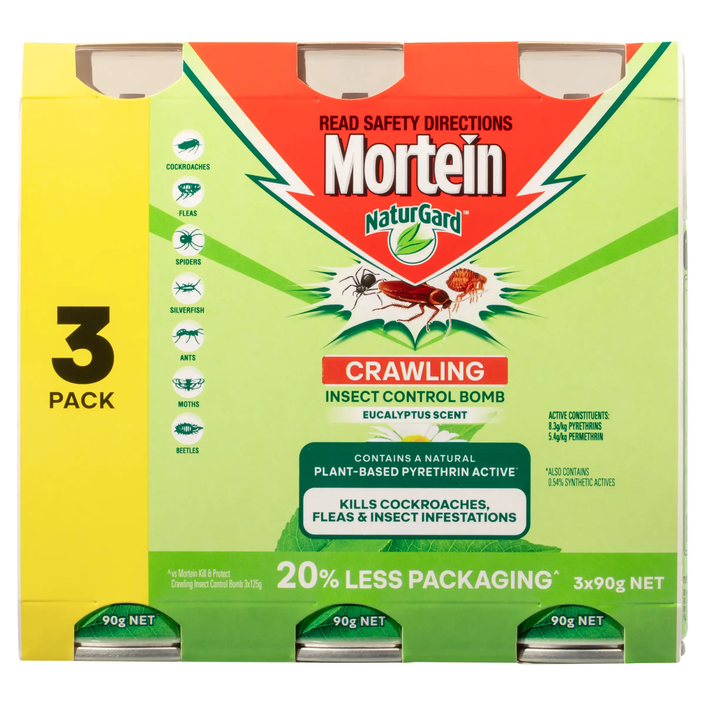 Crawling Insect Control Bomb Eucalyptus Scent | Mortein AU