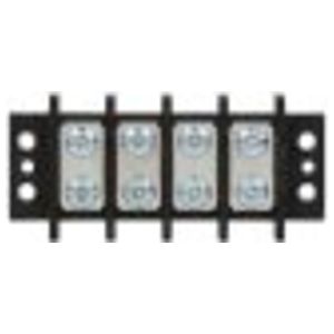 Bussmann (Eaton) TB400-0700 TB400 Series Panel Mount Terminal Block Connector, Breakdown Voltage ...
