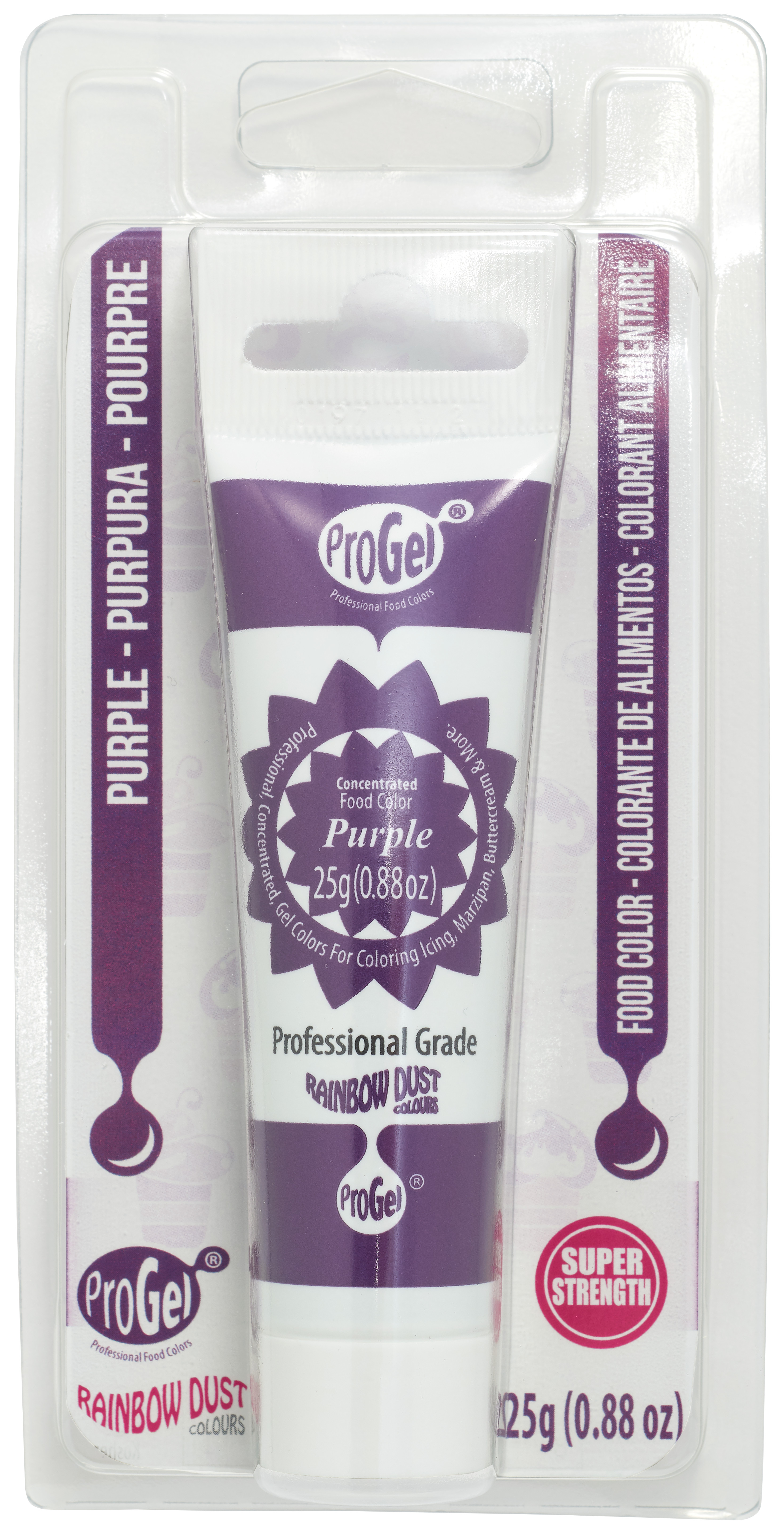 Purple Rainbow Dust ProGel® Food Color | Premium Gel Color | DecoPac
