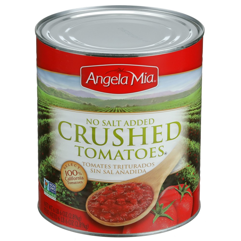 No Salt Added Crushed Tomatoes - #10 Can | Conagra Foodservice