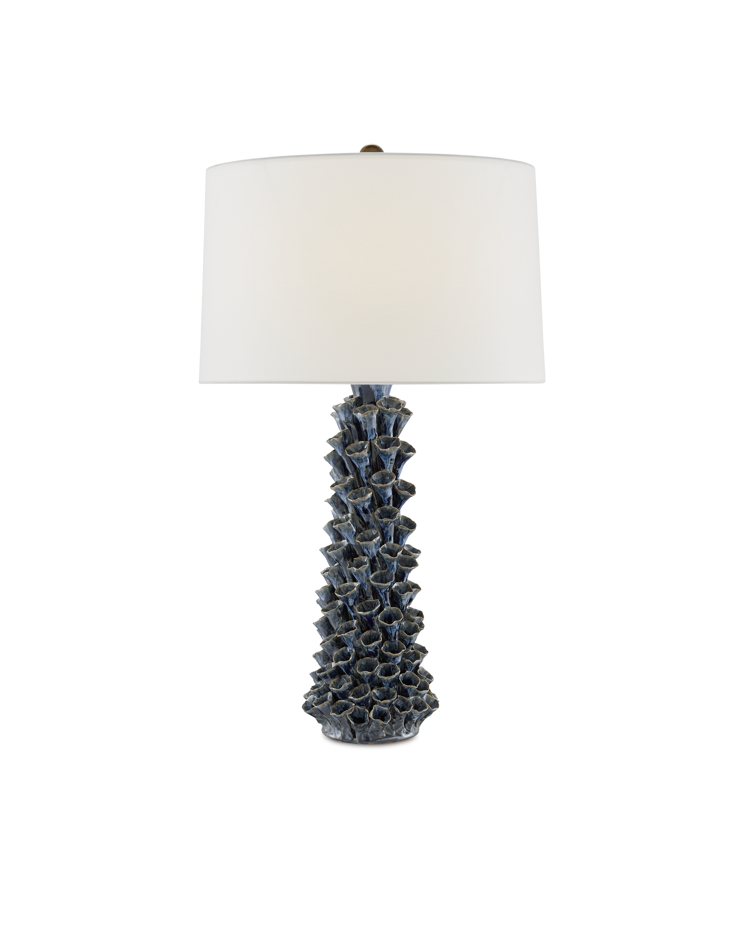 Sunken Blue Table Lamp