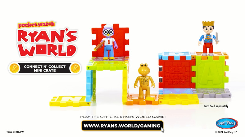 Ryan's World Connect N' Collect Mini Crate Mystery Surprise - Walmart.com