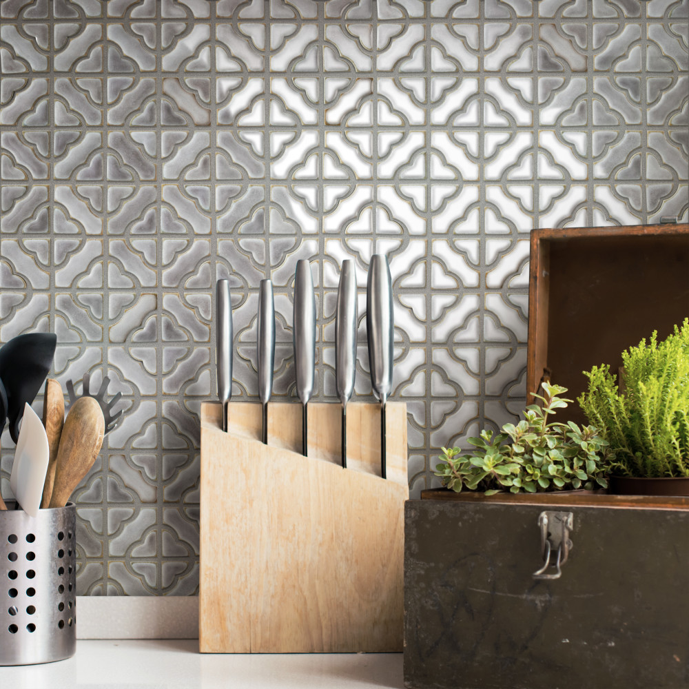 Hudson Tower Grey Eye 12 in. x 12 in. Porcelain Mosaic Tile – Merola Tile