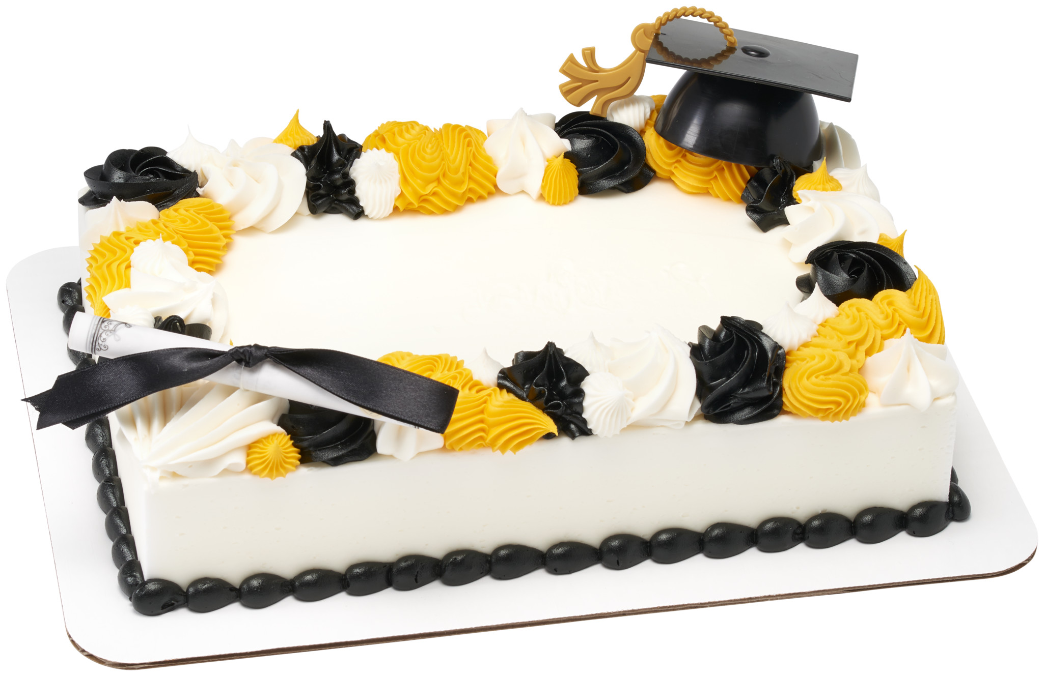 Graduation Diploma With Black Ribbon Layon | DecoPac