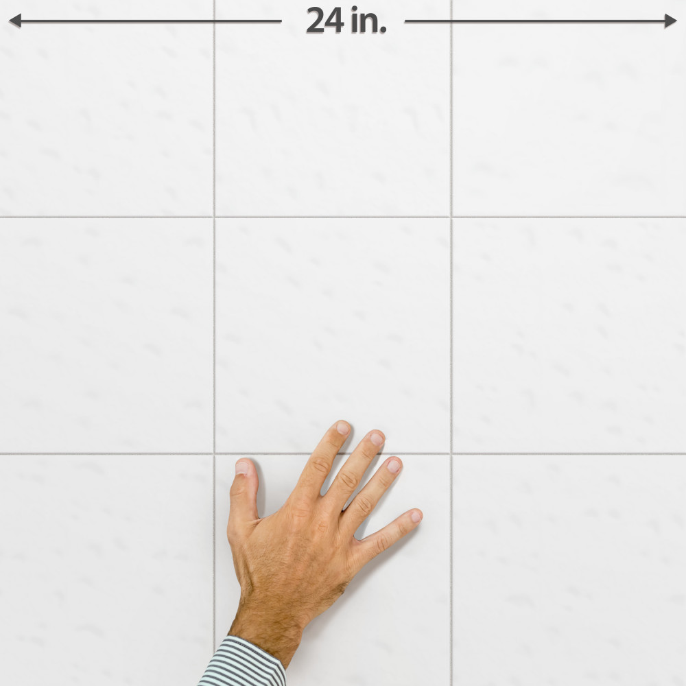 Berta Blanco 7-7/8 in. x 7-7/8 in. Ceramic Wall Tile | Merola Tile