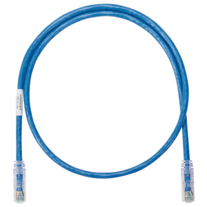 Panduit NK6PC3GYY NetKey® Cat 6, 24 AWG U/UTP, Stranded, RJ-45 To RJ-45 ...