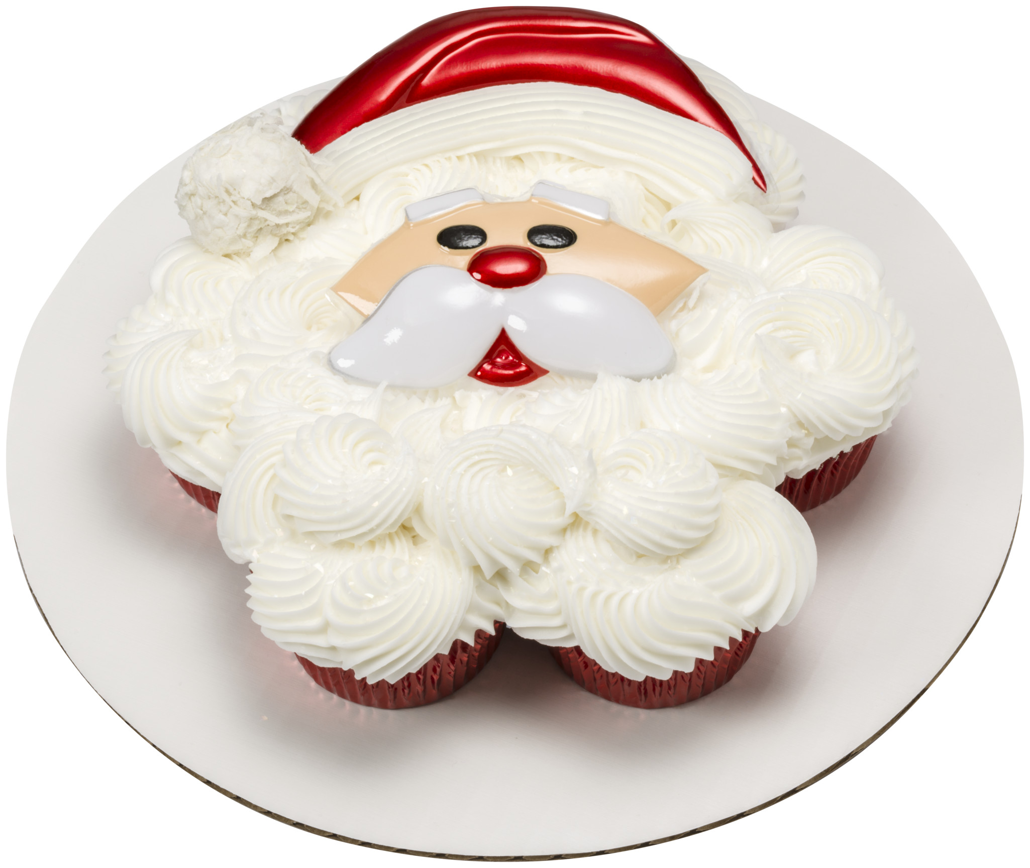 Santa Face Pop Tops Decorations Set | DecoPac