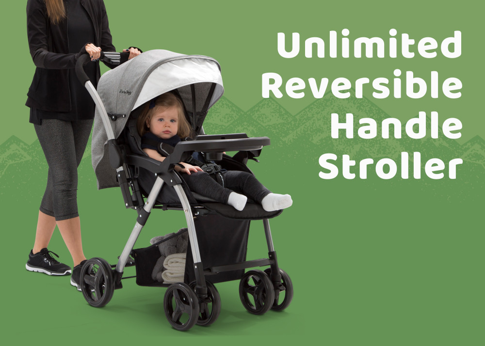 Jeep Unlimited Reversible Handle Stroller