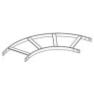 B-Line (Eaton) SB17HRB12FB Cable Runway 90-Degree Horizontal Bend ...