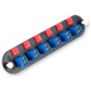 Corning CCH-CP12-AD LANscape®, Closet Connector Housing Panel, Ceramic ...