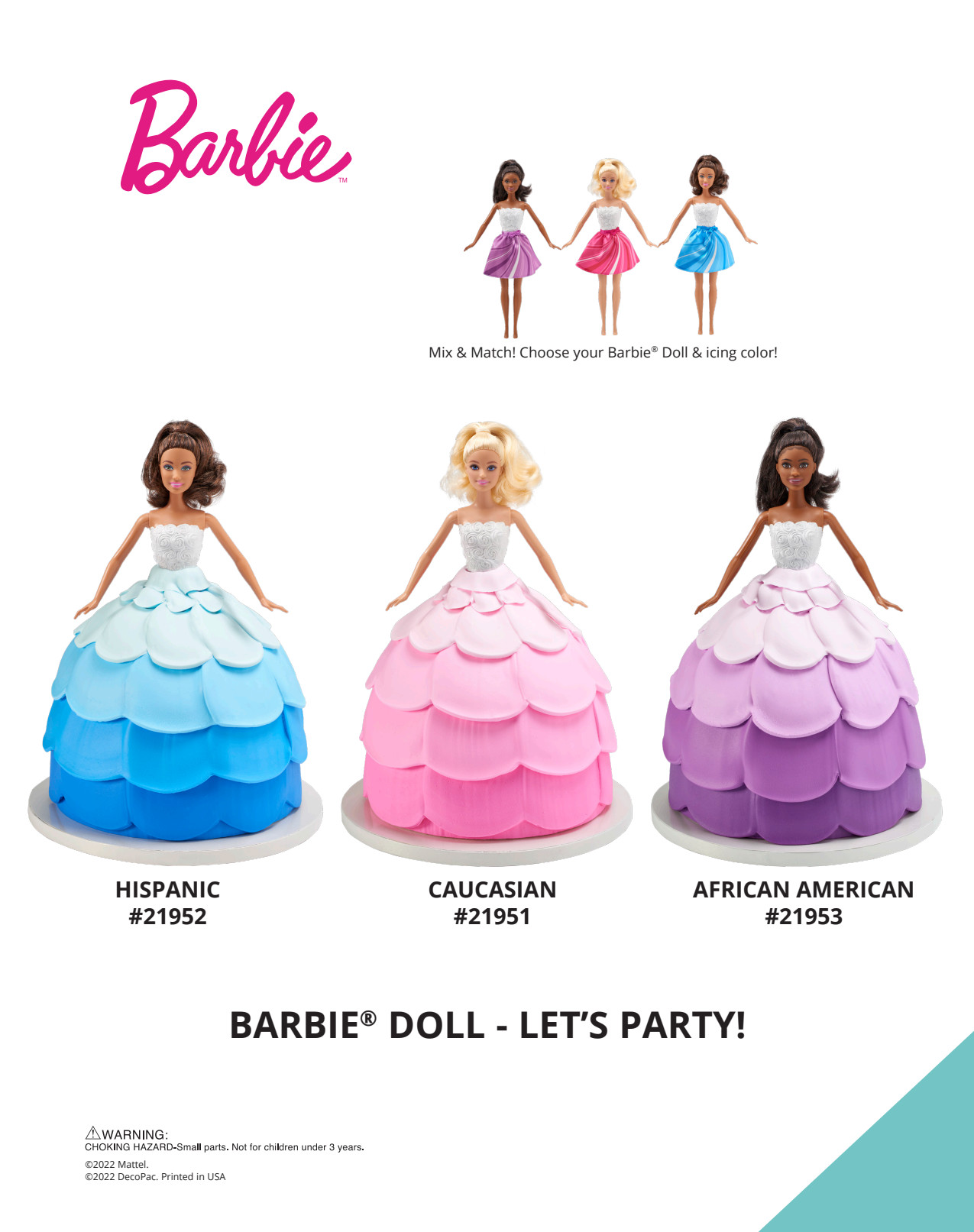 Barbie Let S Party Signature Decoset | DecoPac