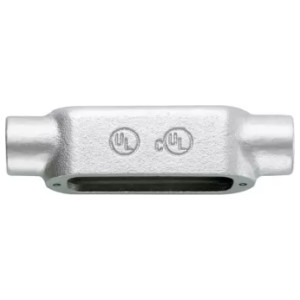 Crouse Hinds (Eaton) C400M HDG Conduit Outlet Body, Type C, Threaded ...