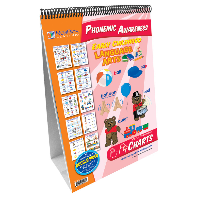 NewPath Learning Early Childhood ELA Readiness Flip Chart, Phonemic ...