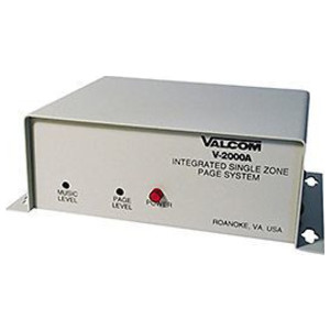 Valcom V-2000A Analog Page Control One-Zone One-Way, Single Zone ...