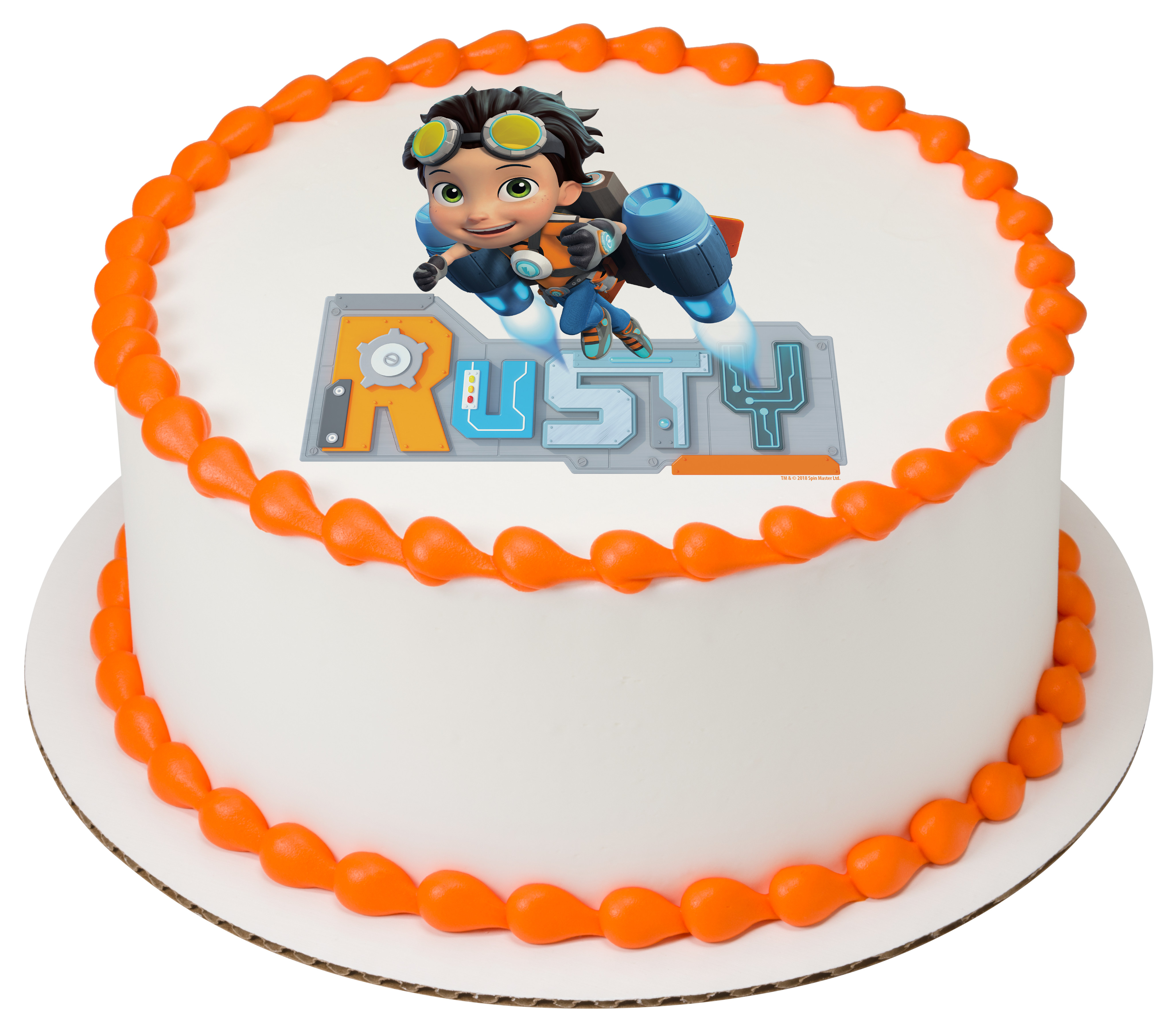 Rusty Rivets™ Let's Get To Work! | PhotoCake® Edible Image® | DecoPac