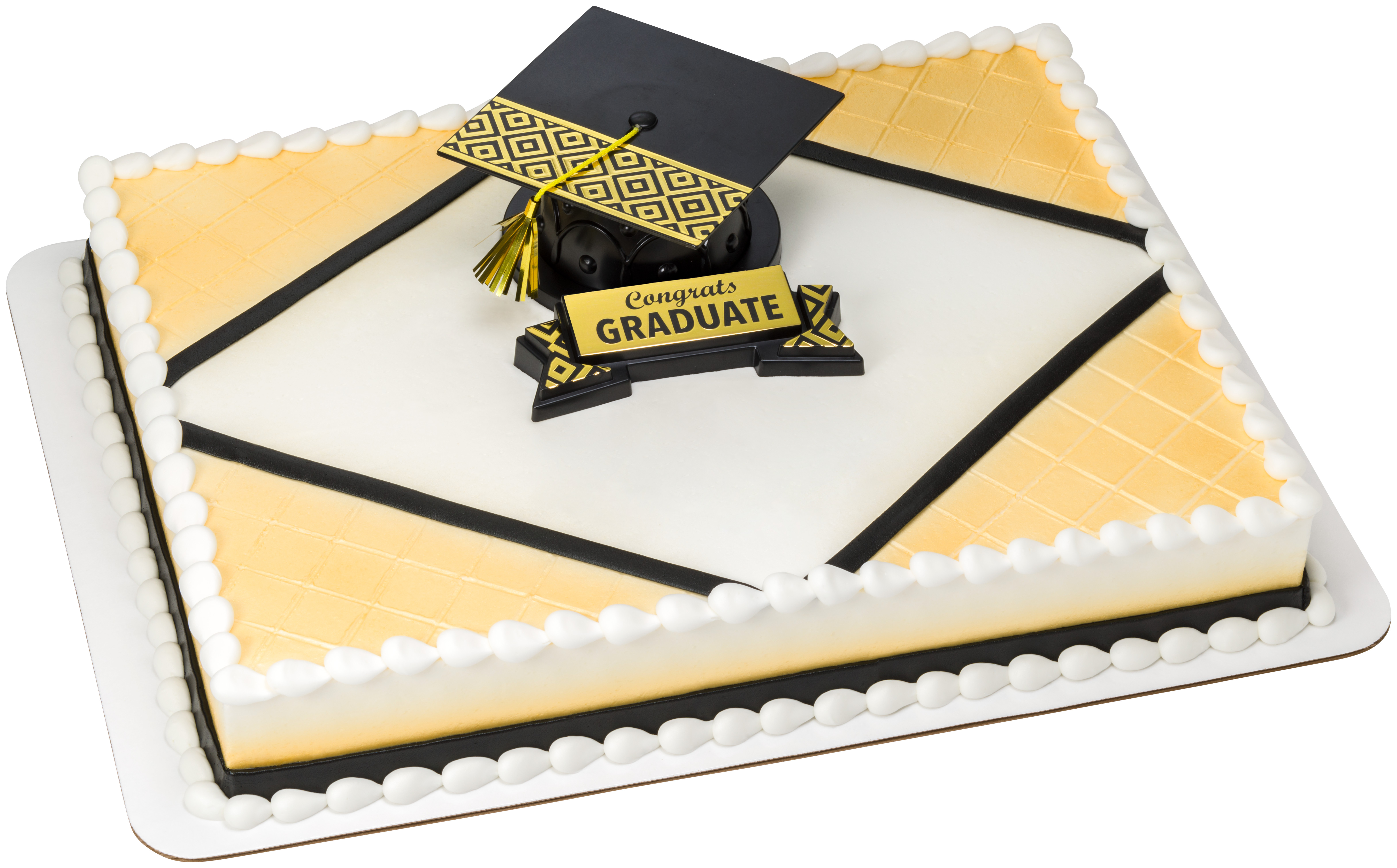 Modern Geometric Graduation Hat Decoset | DecoPac
