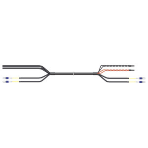 CommScope HFT410-2SBVY-15 Hybrid Cable Assembly, BiDi, 6-OVP Box To RRU ...