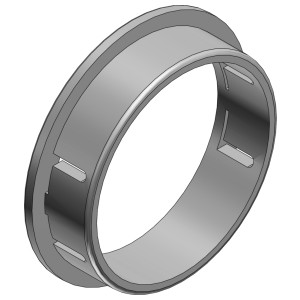 ABB (Thomas And Betts) 3211 Snap-In Knockout Bushing, Polycarbonate ...