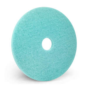 Hillyard, Trident® Luster Lite Burnish Round Floor Pad, 24", Light Blue ...