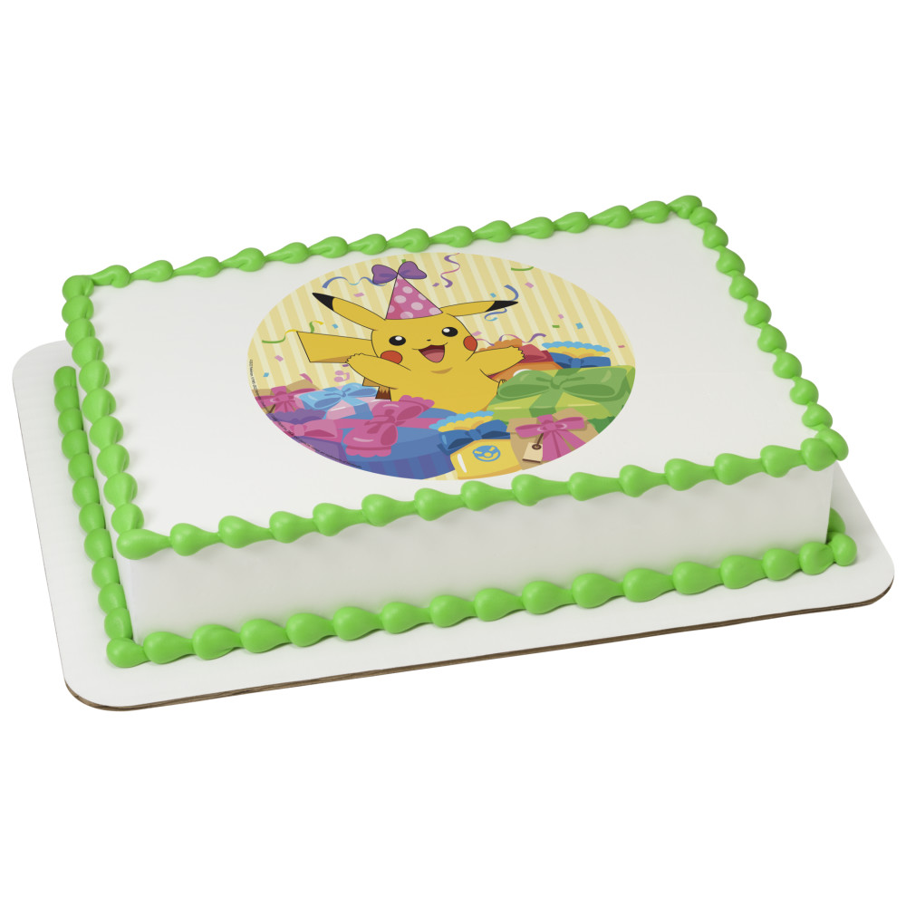Order Pokémon Pikachu Edible Image® by PhotoCake® Cake from ALBERTSONS ...
