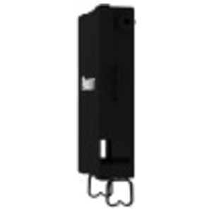 Panduit FWME1BL Opticom® Wall Mount Fiber Enclosure, Black, 1 Port ...