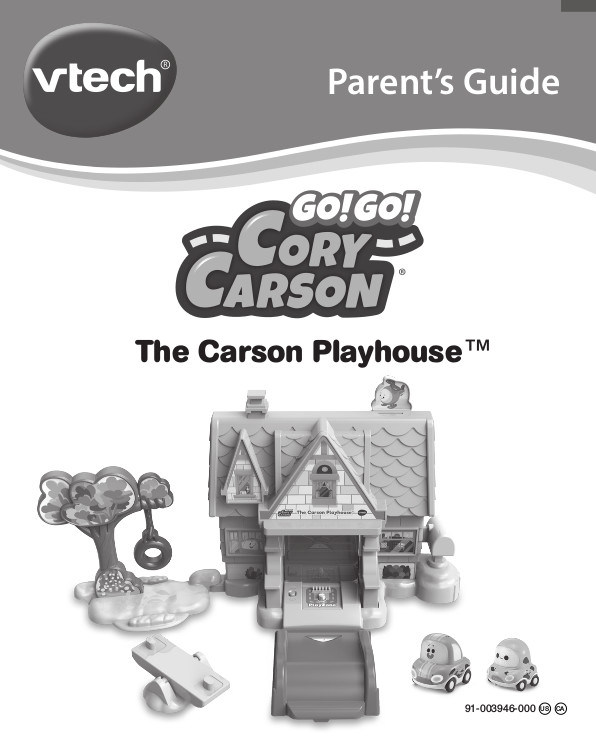 VTech Go! Go! Cory Carson The Carson Playhouse Playset - Walmart.com ...