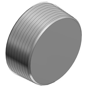 ABB (Thomas And Betts) PLG8-TB Recessed Plugs, Gray Iron, Threads (NPT ...