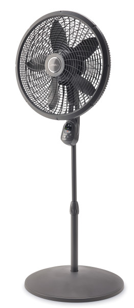 Model S18924 - 18 in. Oscillating Pedestal Fan with Remote Control and Adjustable Height – Lasko ...