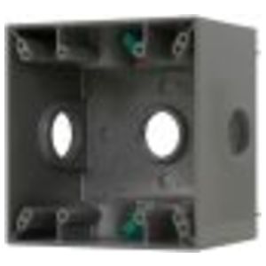 Crouse Hinds (Eaton) TP7138 Weatherproof Outlet Box, Cast Aluminum ...