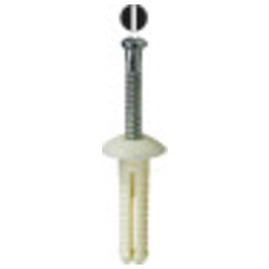 L.H. Dottie 711 3/16 In. X 1 In. Nylon Button Head Drive Anchor Kit W ...