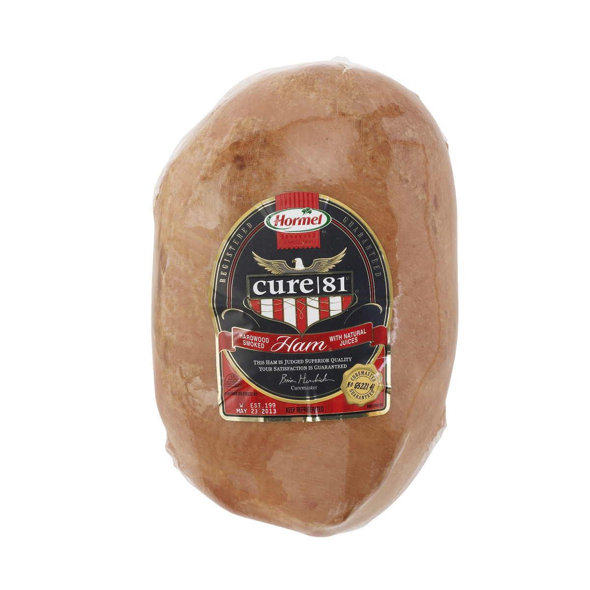 CURE 81® Hardwood Smoked Ham with Natural Juices, Whole, 4 pc • Hormel ...