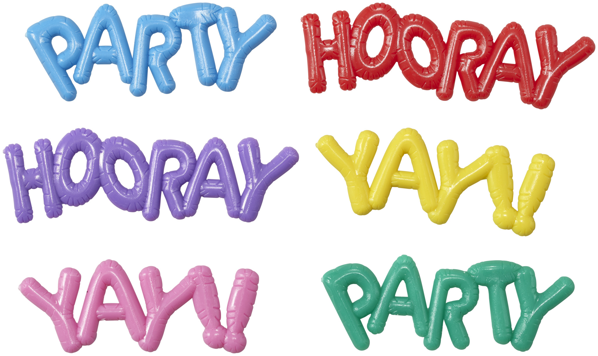 Bright Balloon Words Mini | DecoPac