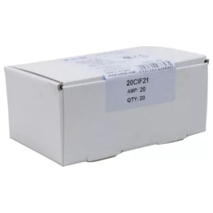 Bussmann (Eaton) 6CIF21 Fuse-link, LV, 6 A, AC 600 V, DC 250 V, HRCI-CA ...