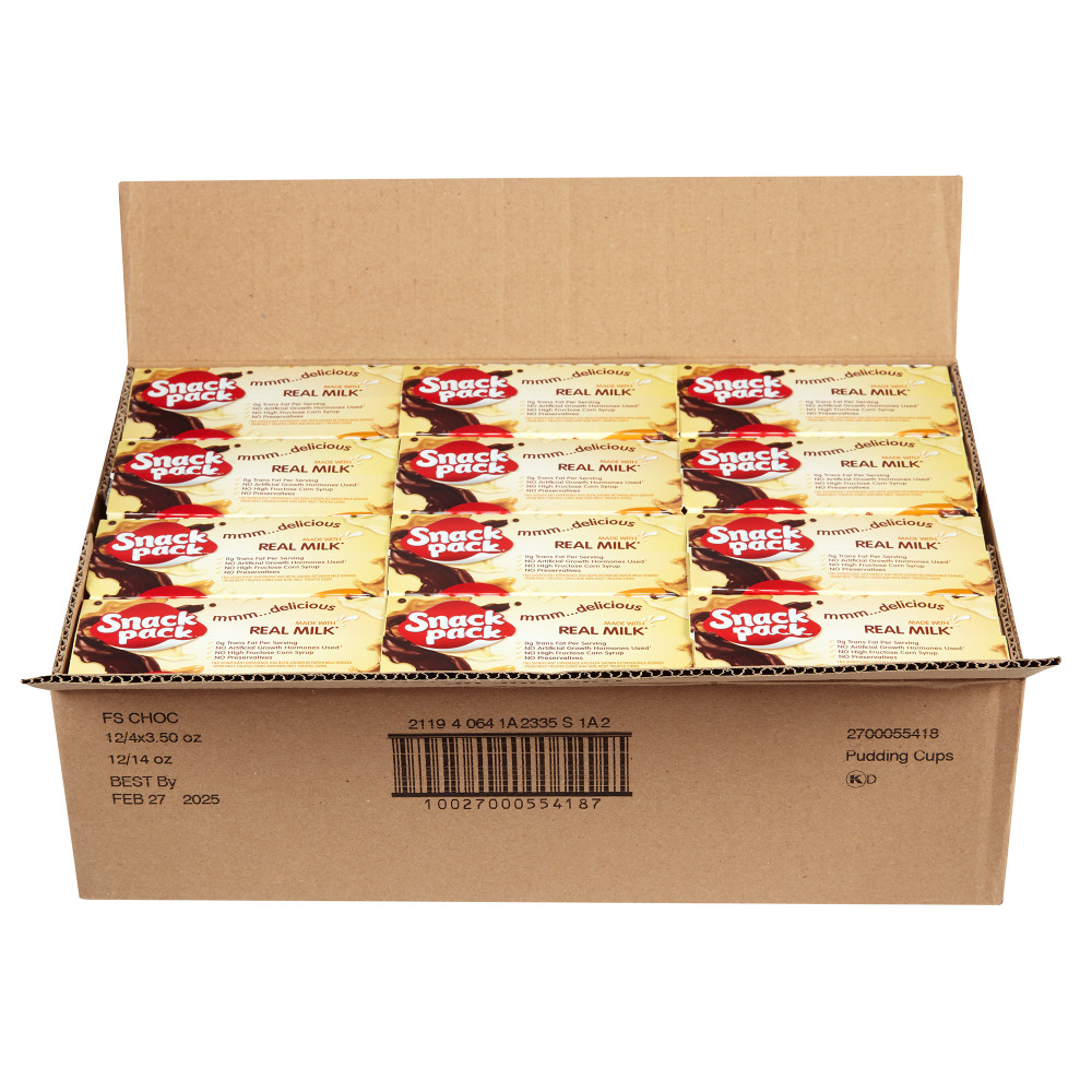 3.5oz Chocolate Pudding Snack Pack | Conagra Foodservice