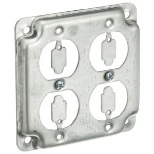 ABB (Thomas And Betts) RS 8 Steel City 4 In. Square Surface Cover ...