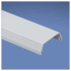 Panduit T45CEI8 Surface Raceway, T-45 Power Rated Cover, 8 Ft, Electric ...