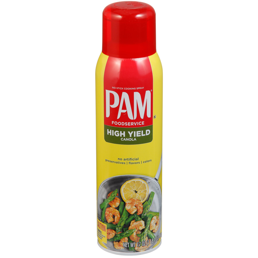 PAM® High Yield Canola Spray 6/17 oz | Conagra Foodservice