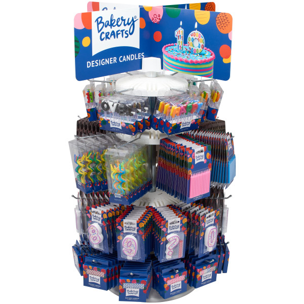 Pre Filled 4 Tier Counter Candle Rack | DecoPac