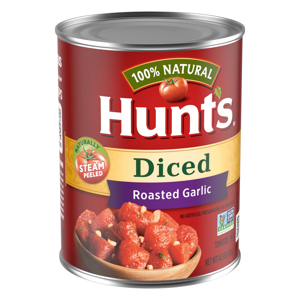 Hunt's Diced Tomatoes with Roasted Garlic | Conagra Foodservice