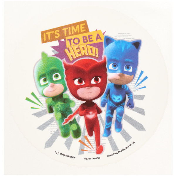 PJ Masks It's Time to be a Hero | Edible Image® | DecoPac