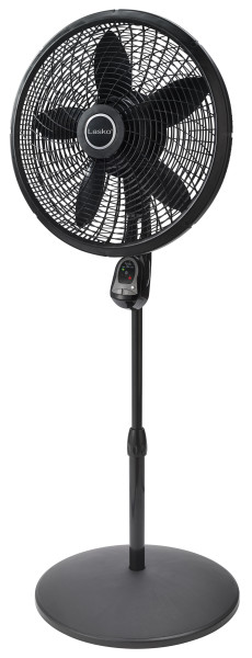 Model S18625- Adjustable-Height 18 in. Oscillating Pedestal Fan with Remote Control – Lasko ...