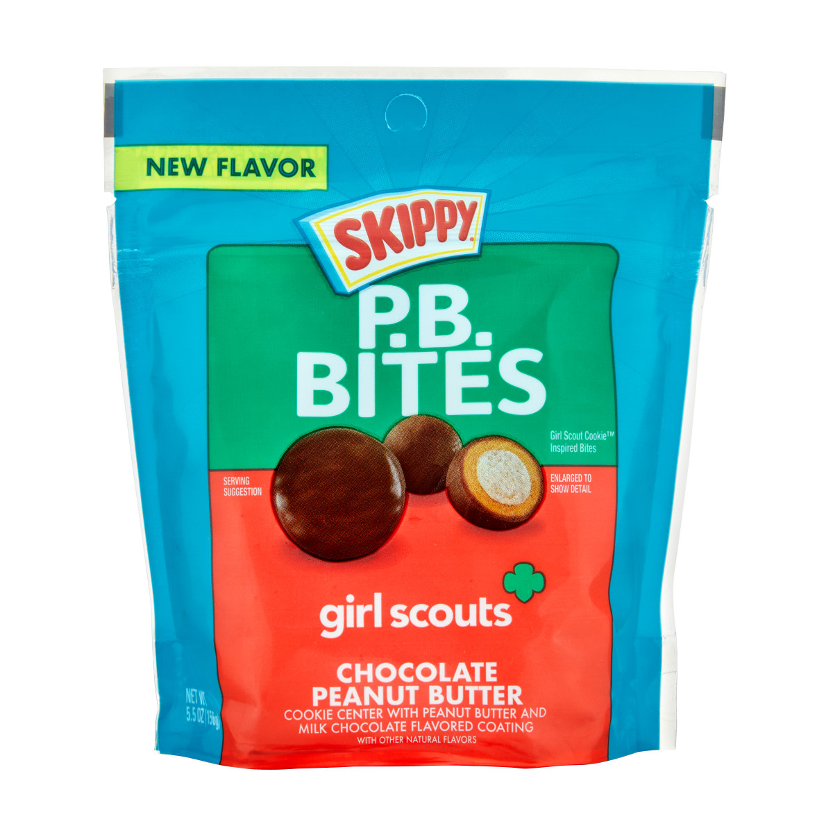 SKIPPY® P.B. Bites Chocolate Peanut Butter, 5.5 oz. Pouch • Hormel ...