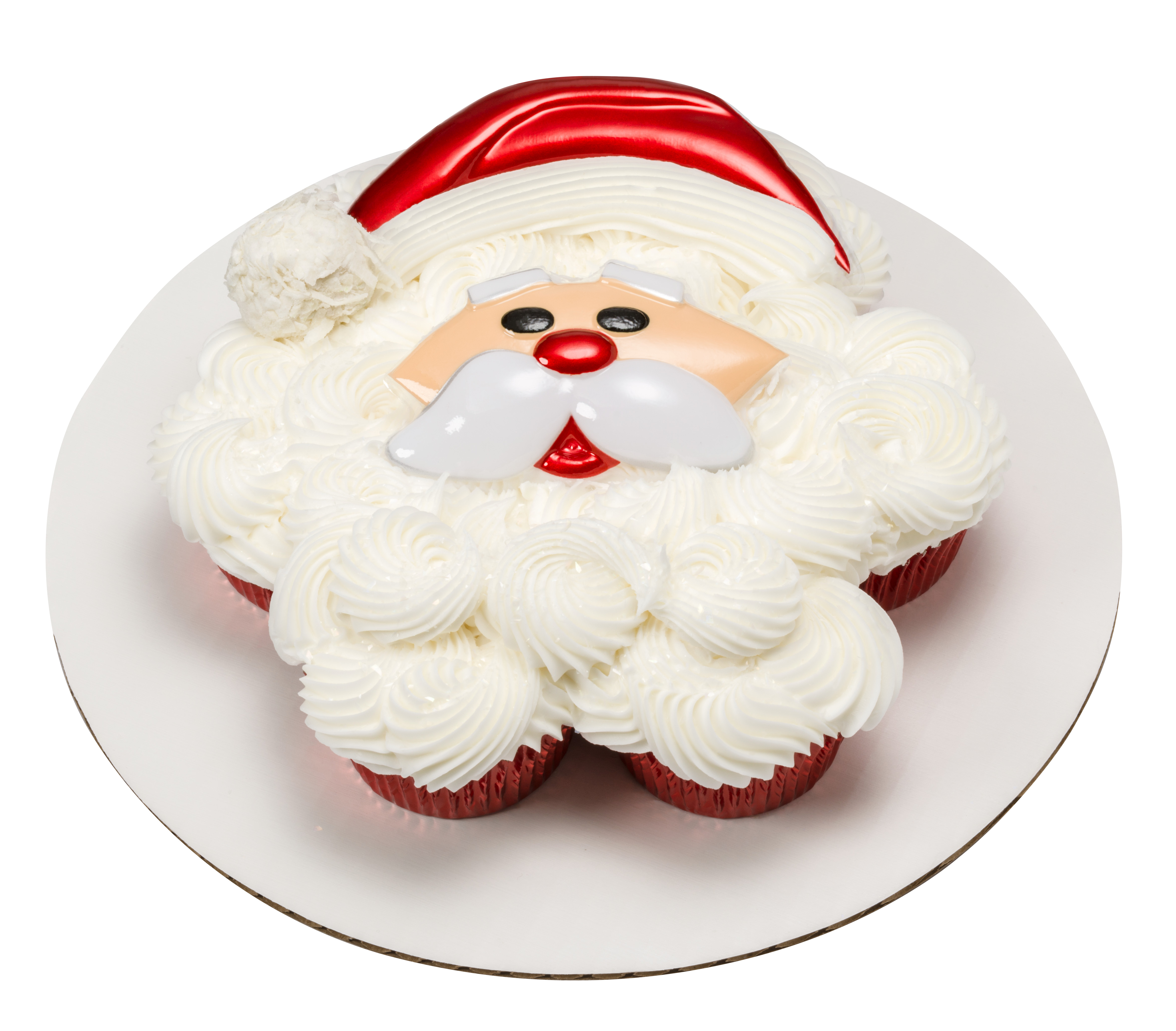 Santa Face Pop Tops Decorations Set | DecoPac
