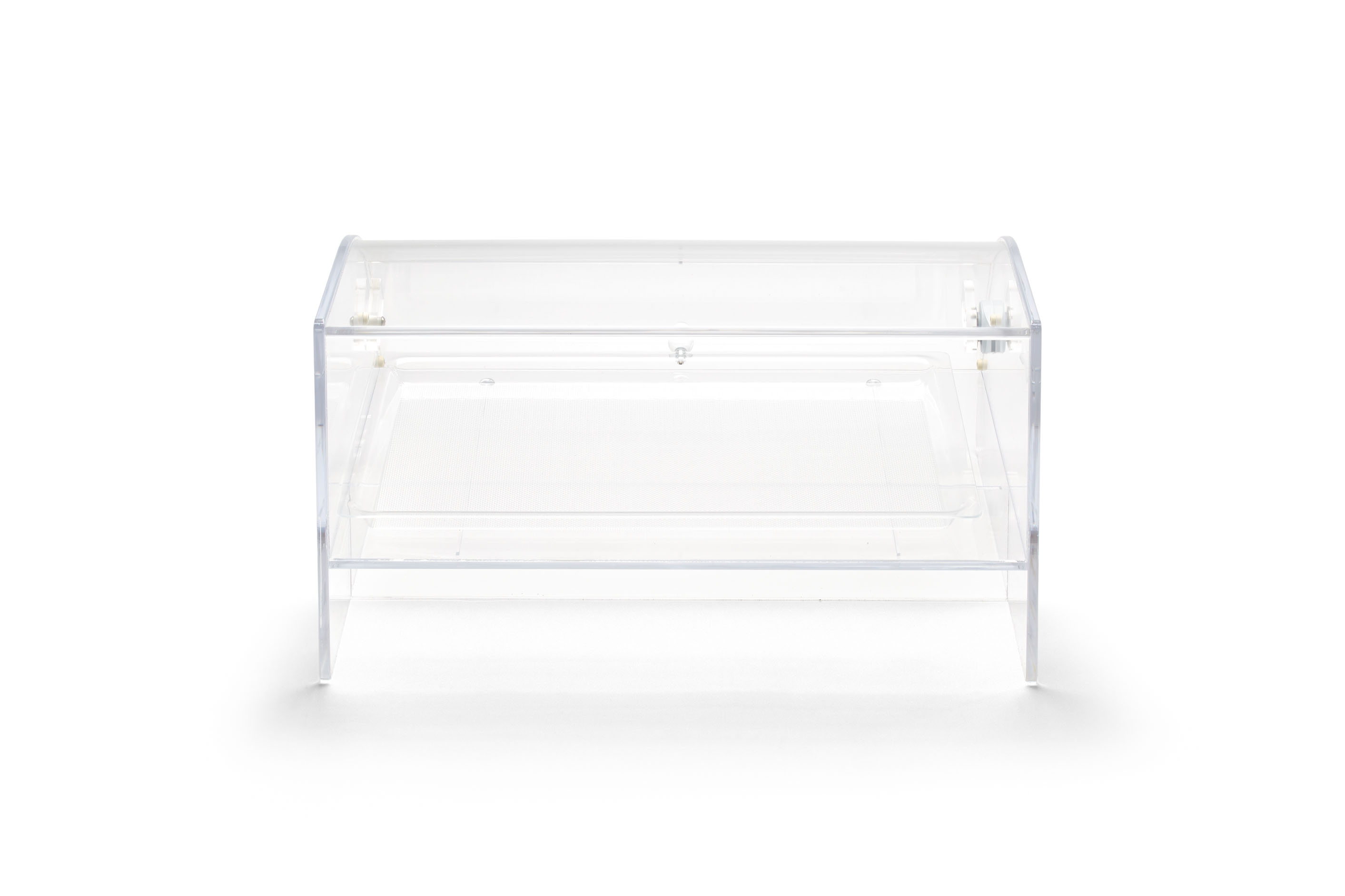 Extra-large baked goods display case with front access